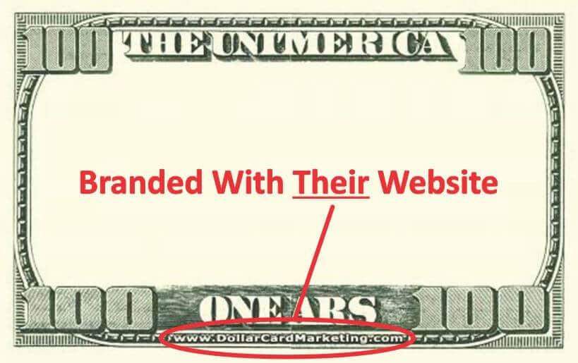 Drop Cards - Voted Best - Most Realistic Fold Over Marketing Money Card